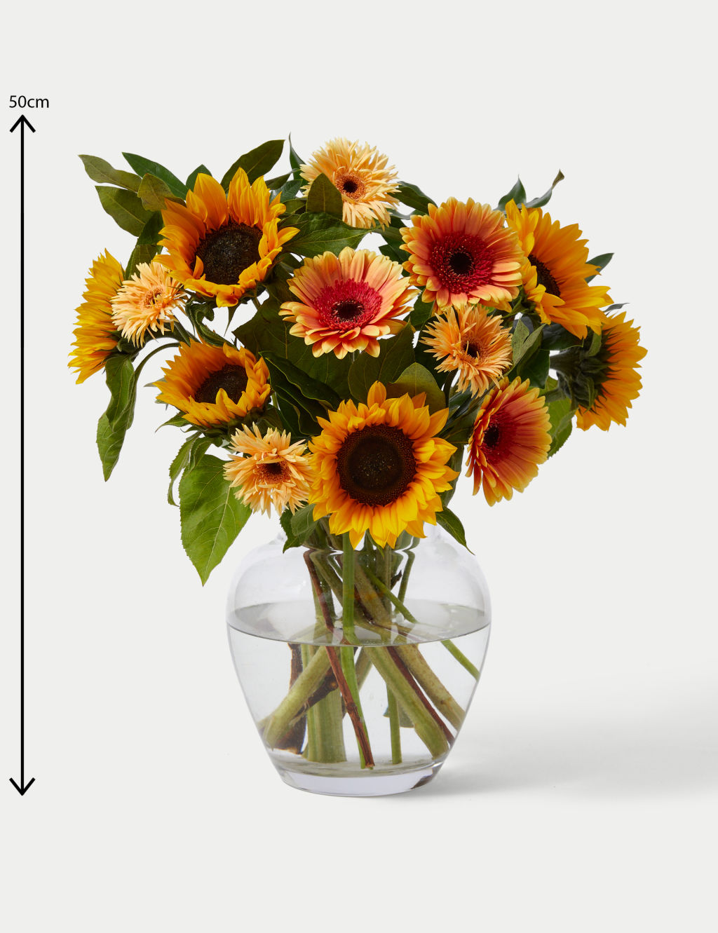 Sunflower, Germini & Gerbera Bouquet | M&S