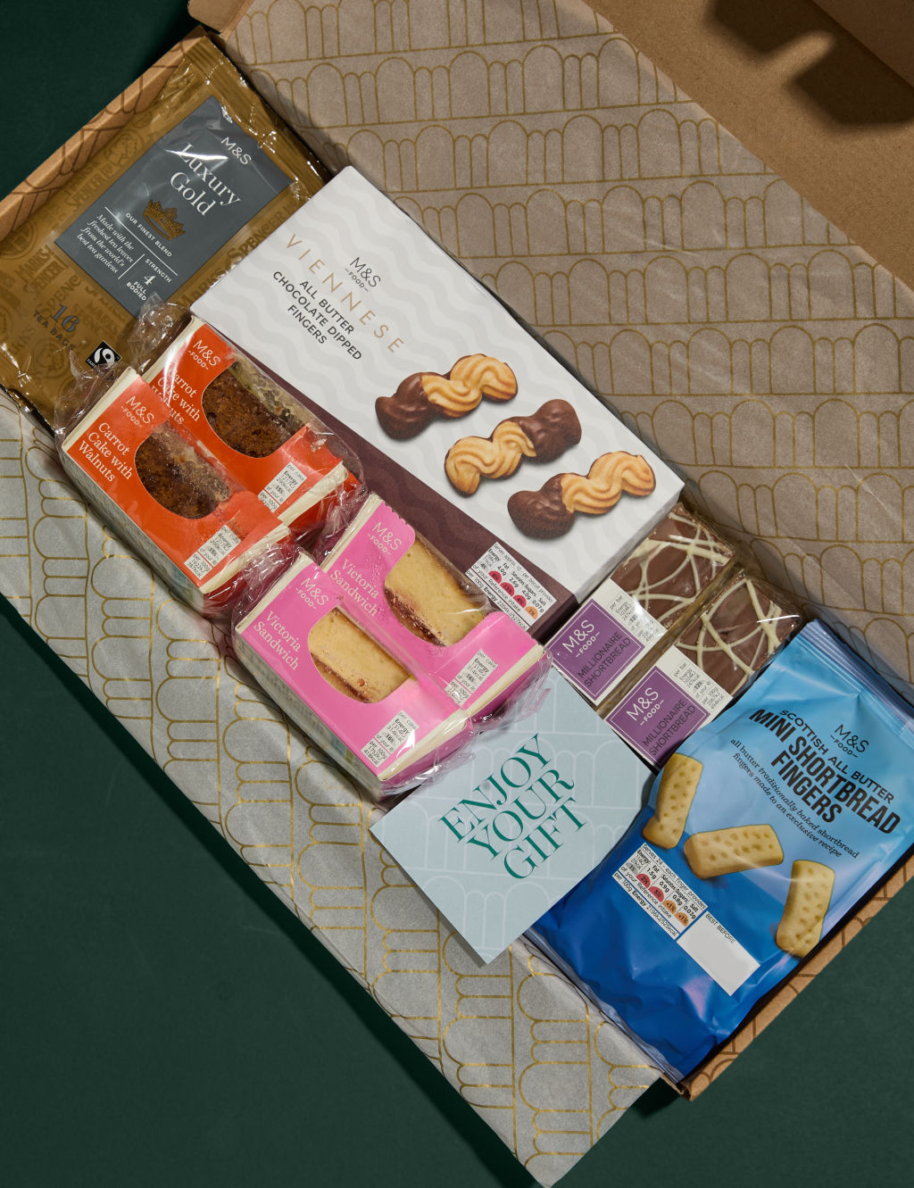 Rose & Thistle Bouquet with Afternoon Tea | M&S