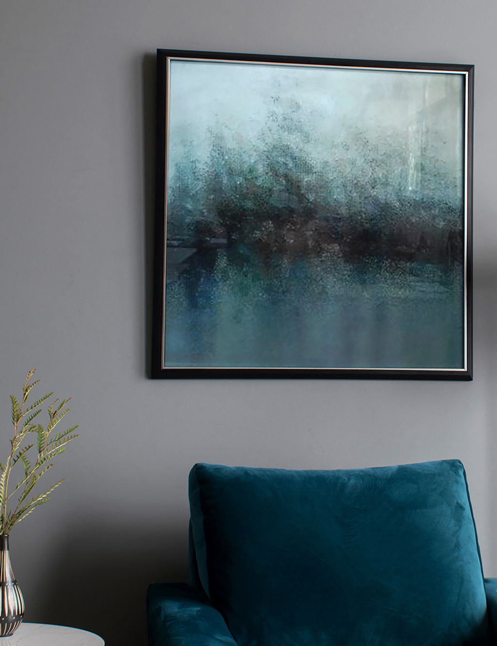 Bayou Abstract Square Framed Art | Gallery Home | M&S