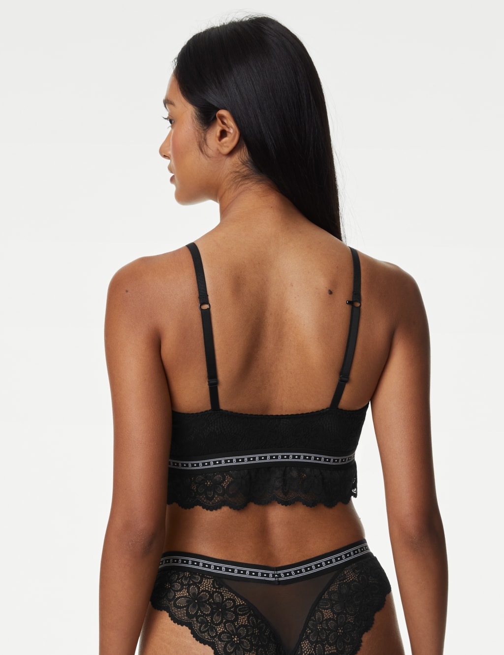 Cleo Lace Non Wired Bralette Set | M&S