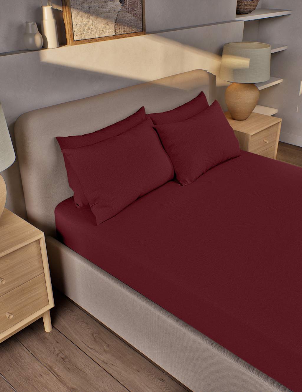 Red Bedding at M&S