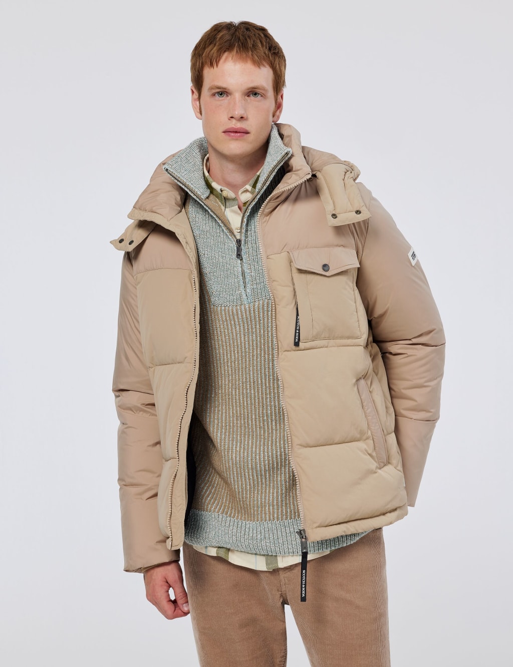 Men’s Beige Coats & Jackets at M&S