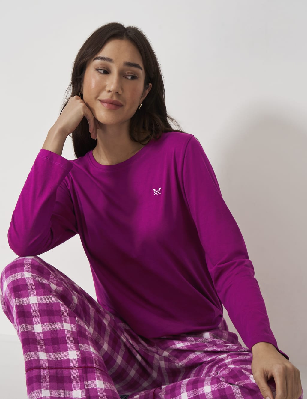 Women’s Checked Pyjamas at M&S