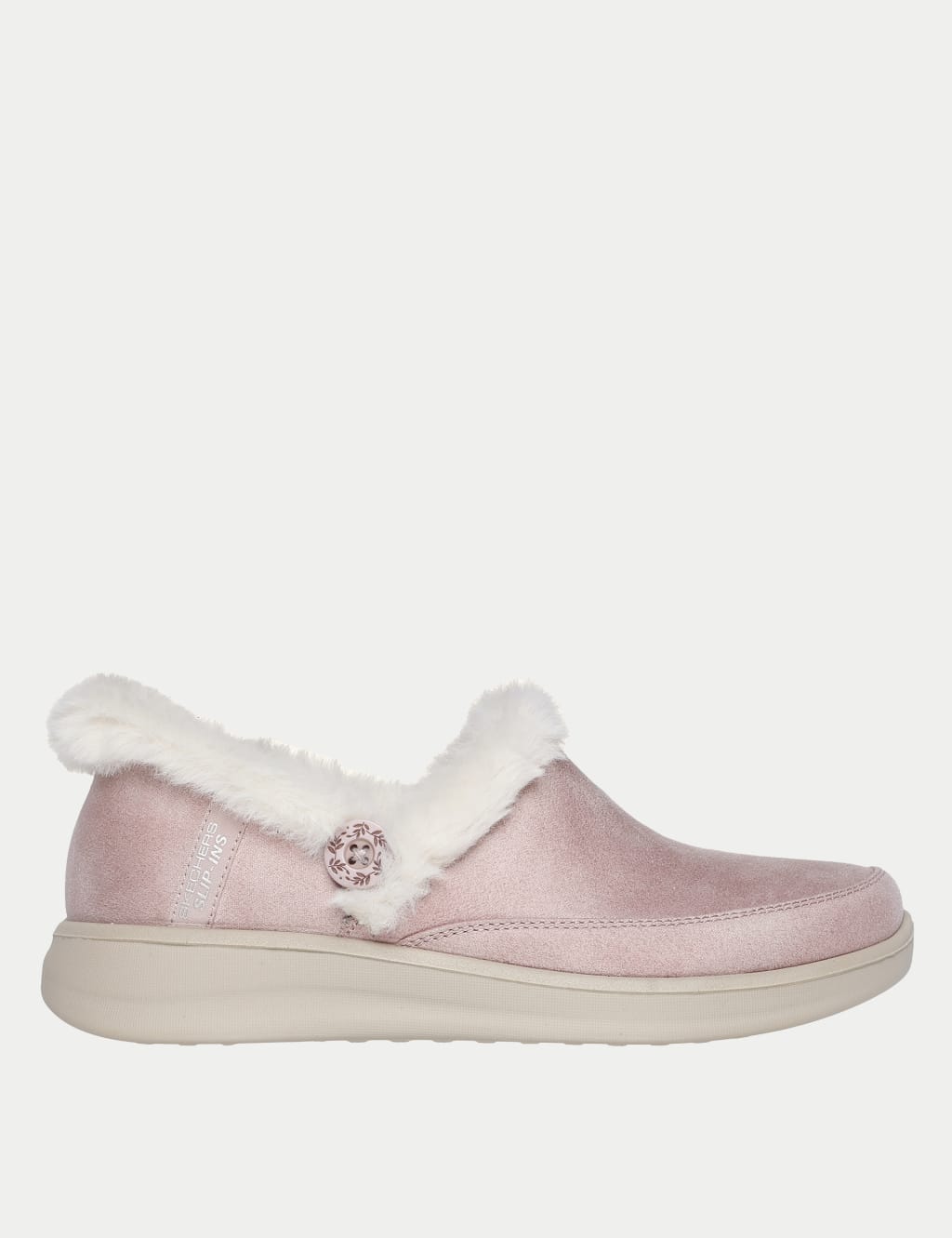 Women’s Pink Slippers at M&S