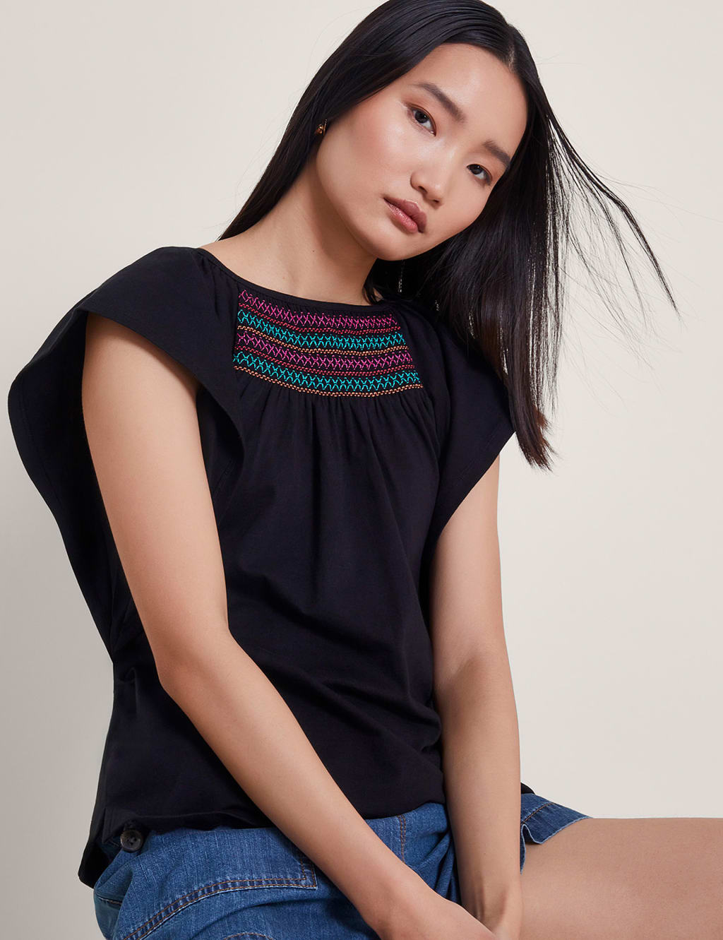Women’s Embroidered Tops at M&S