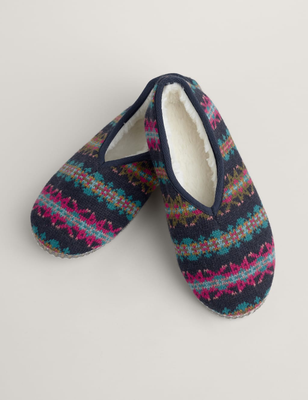 Women's Moccasin Slippers at M&S