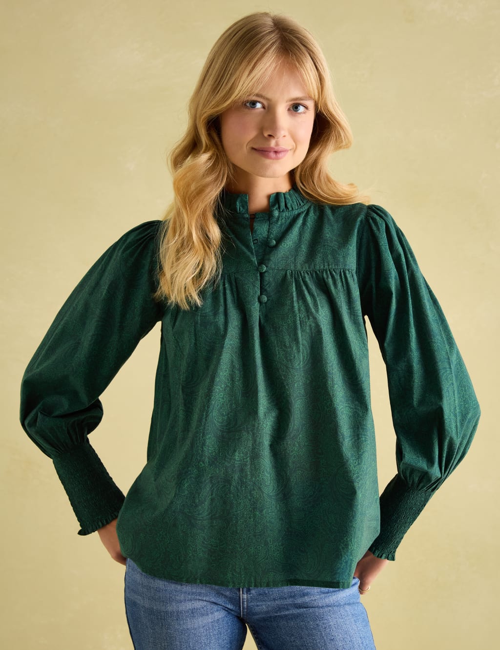 Women’s High-Neck Shirts & Blouses at M&S