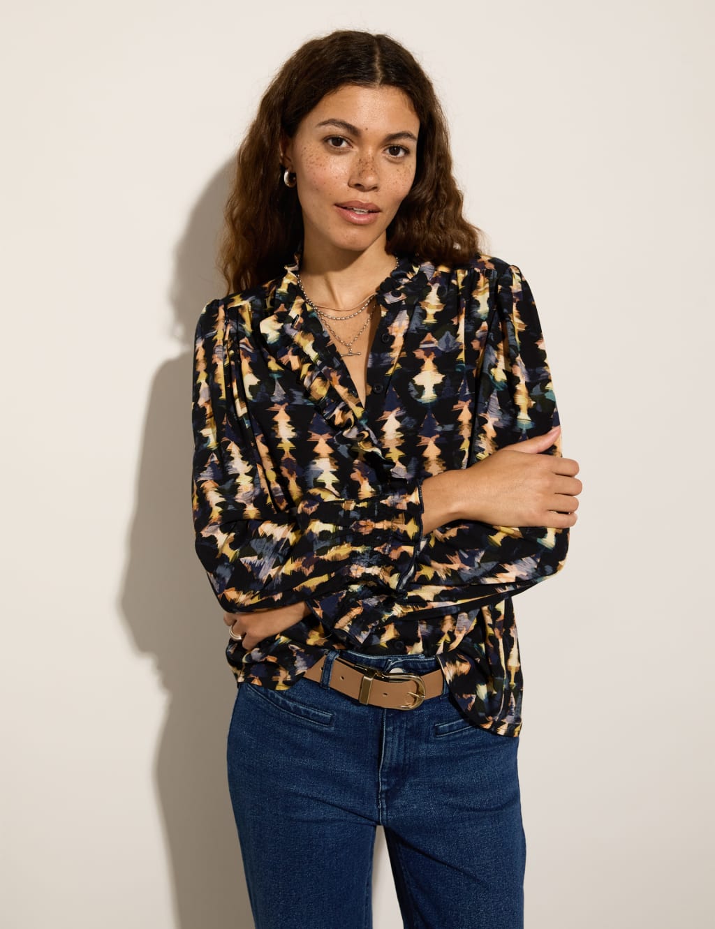 Women’s High-Neck Tops at M&S