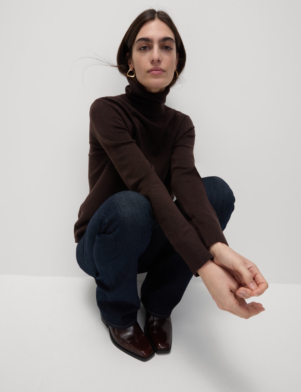 Women’s Roll-Neck Knitwear at M&S