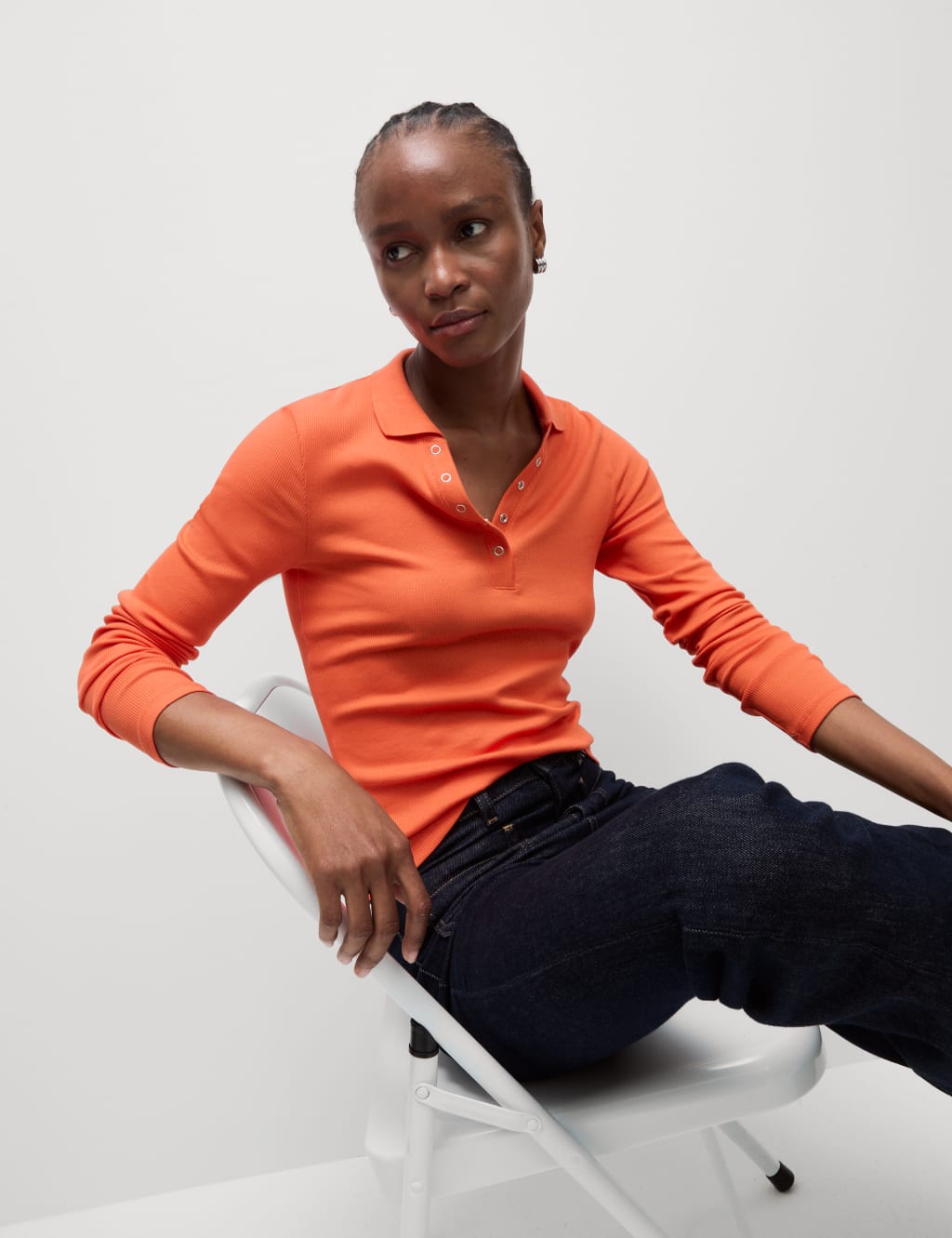 Ribbed Tops for Women at M&S