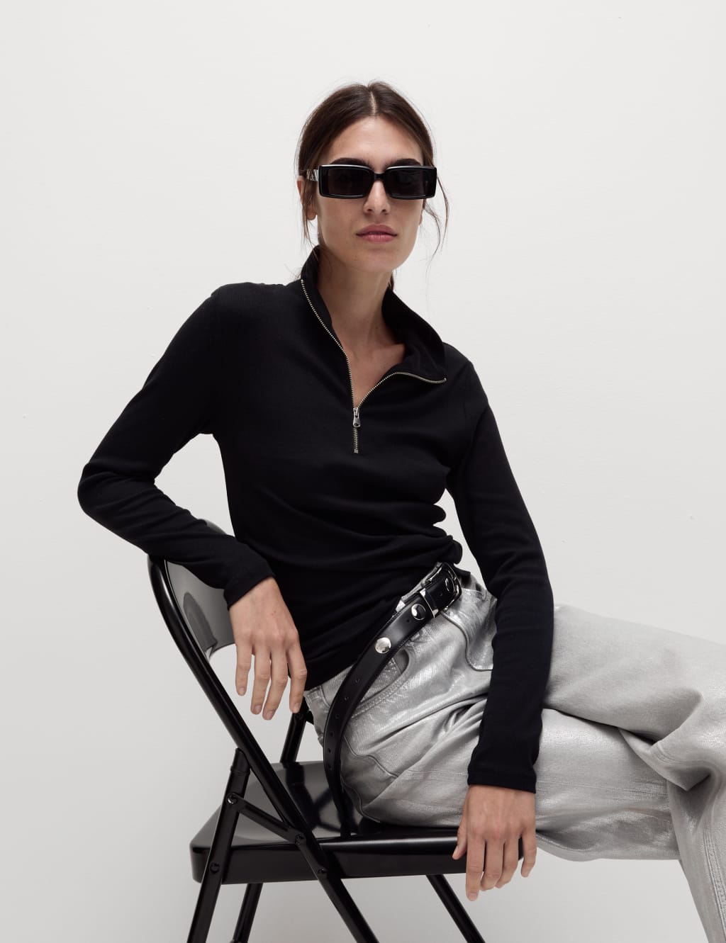 Ribbed Tops for Women at M&S