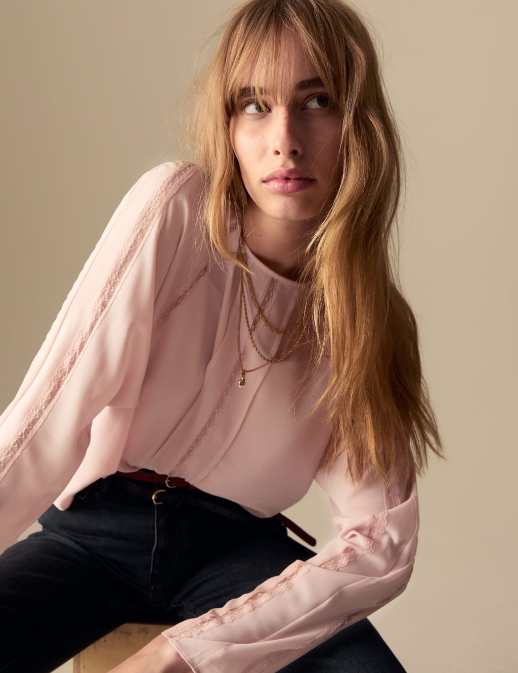 Women’s Round-Neck Tops at M&S