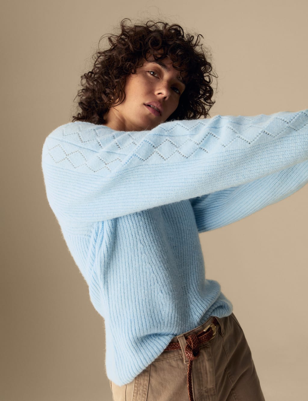 Women’s Blue Jumpers at M&S