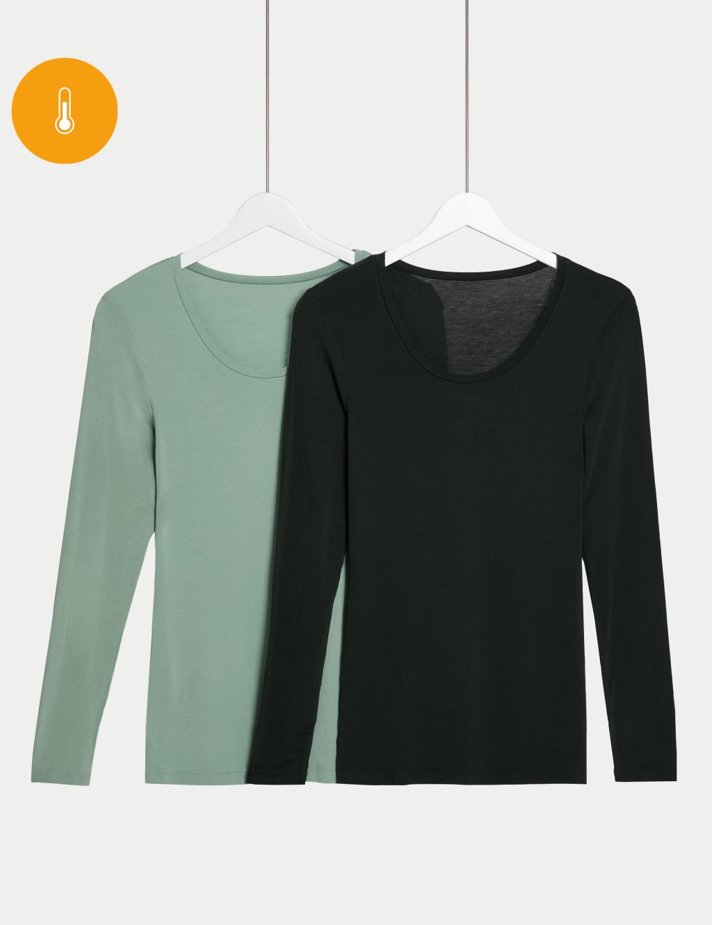 Women’s Long-Sleeved Thermal Tops at M&S