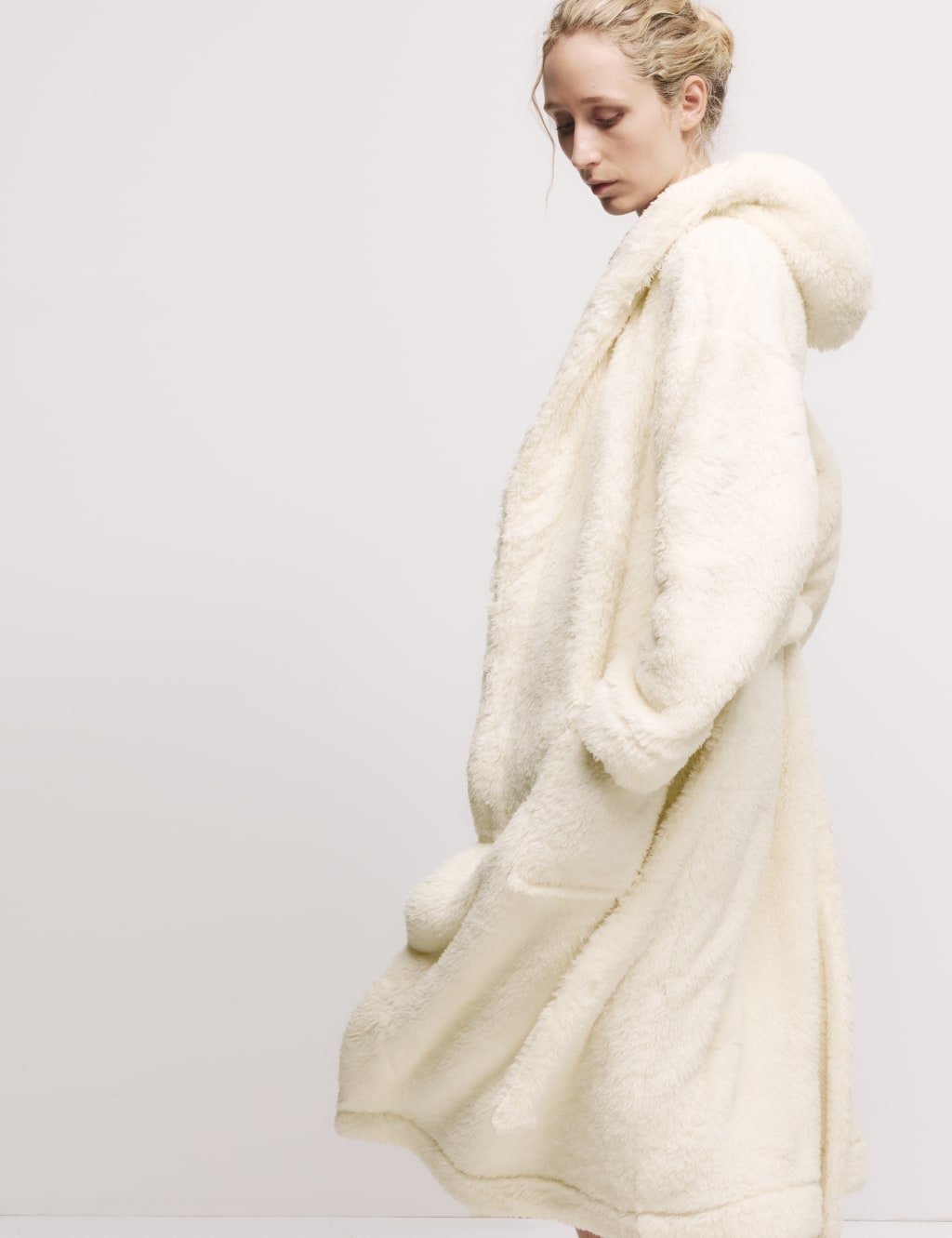 Women's Fleece Dressing Gowns at M&S