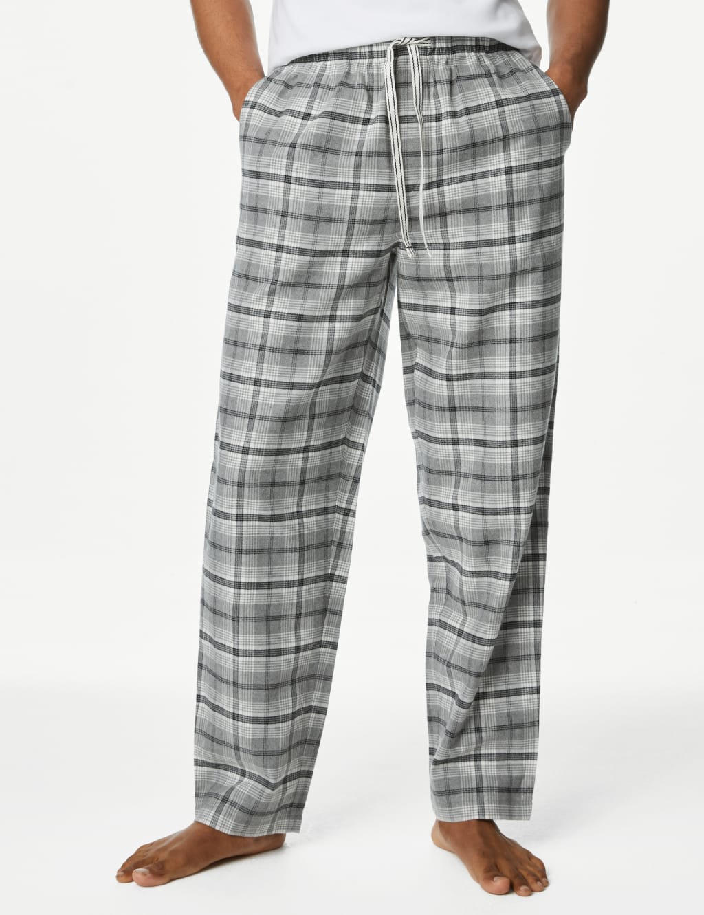 Men’s Checked Pyjamas at M&S