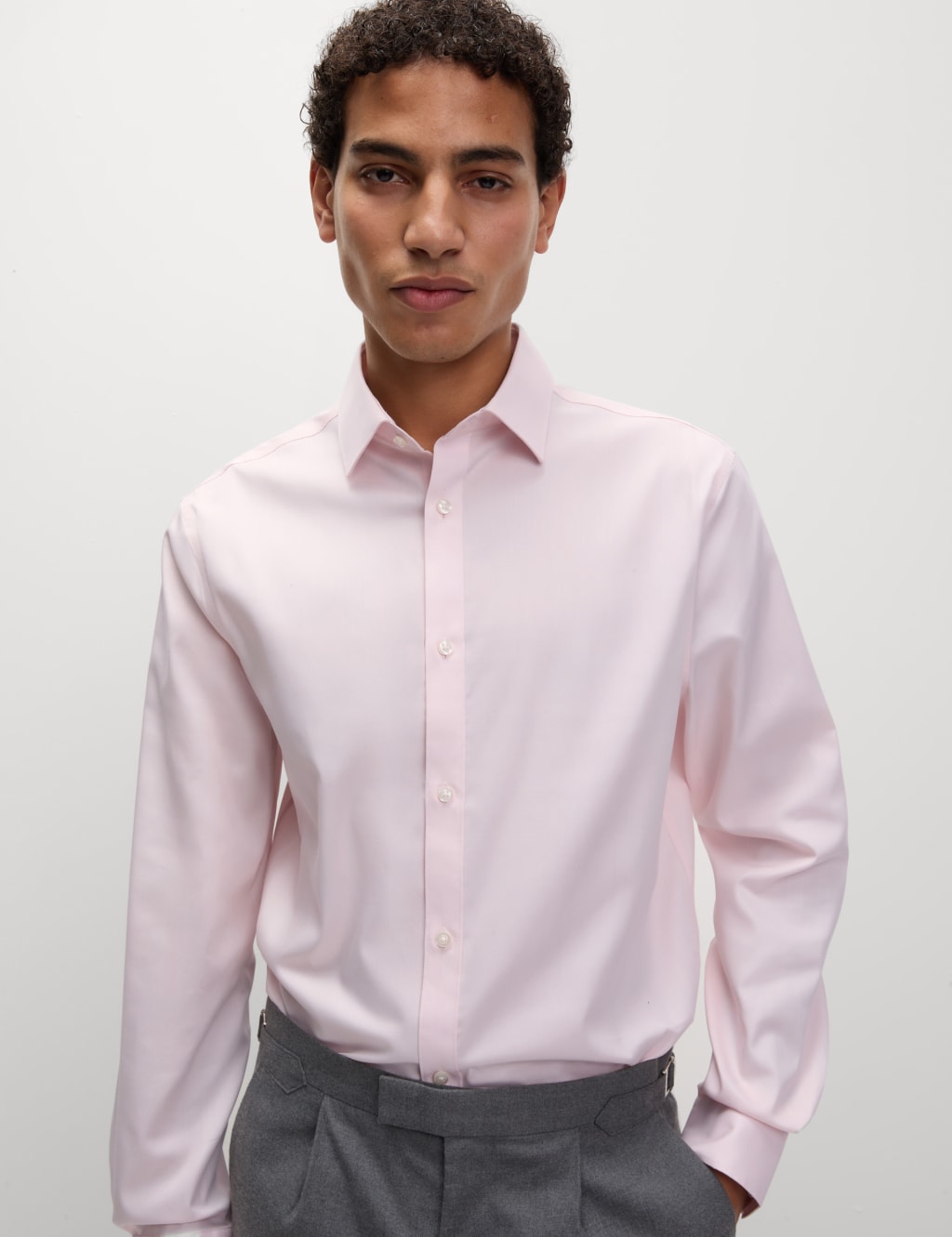 Men’s Pink Shirts at M&S