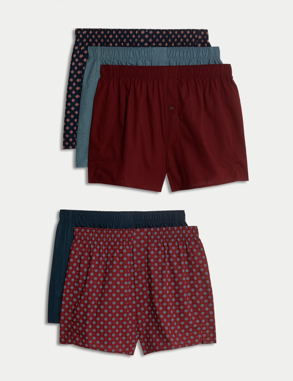 Men’s Cotton Boxers at M&S
