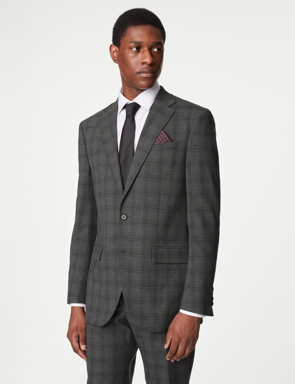 Men's Checked Coats & Jackets at M&S