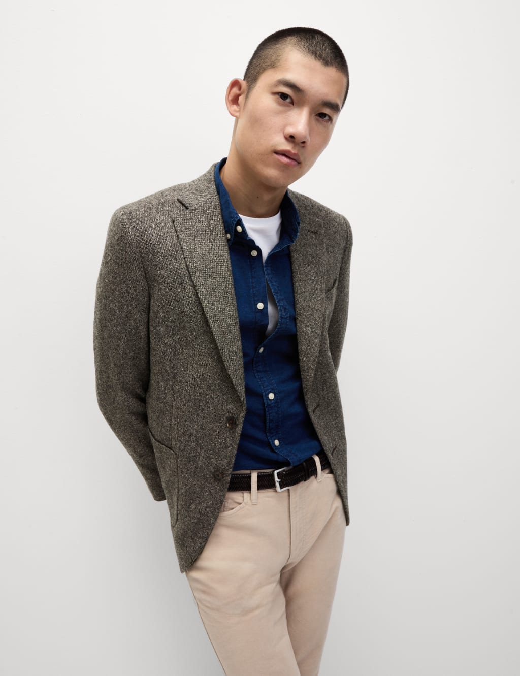 Men's Wool Blazers at M&S