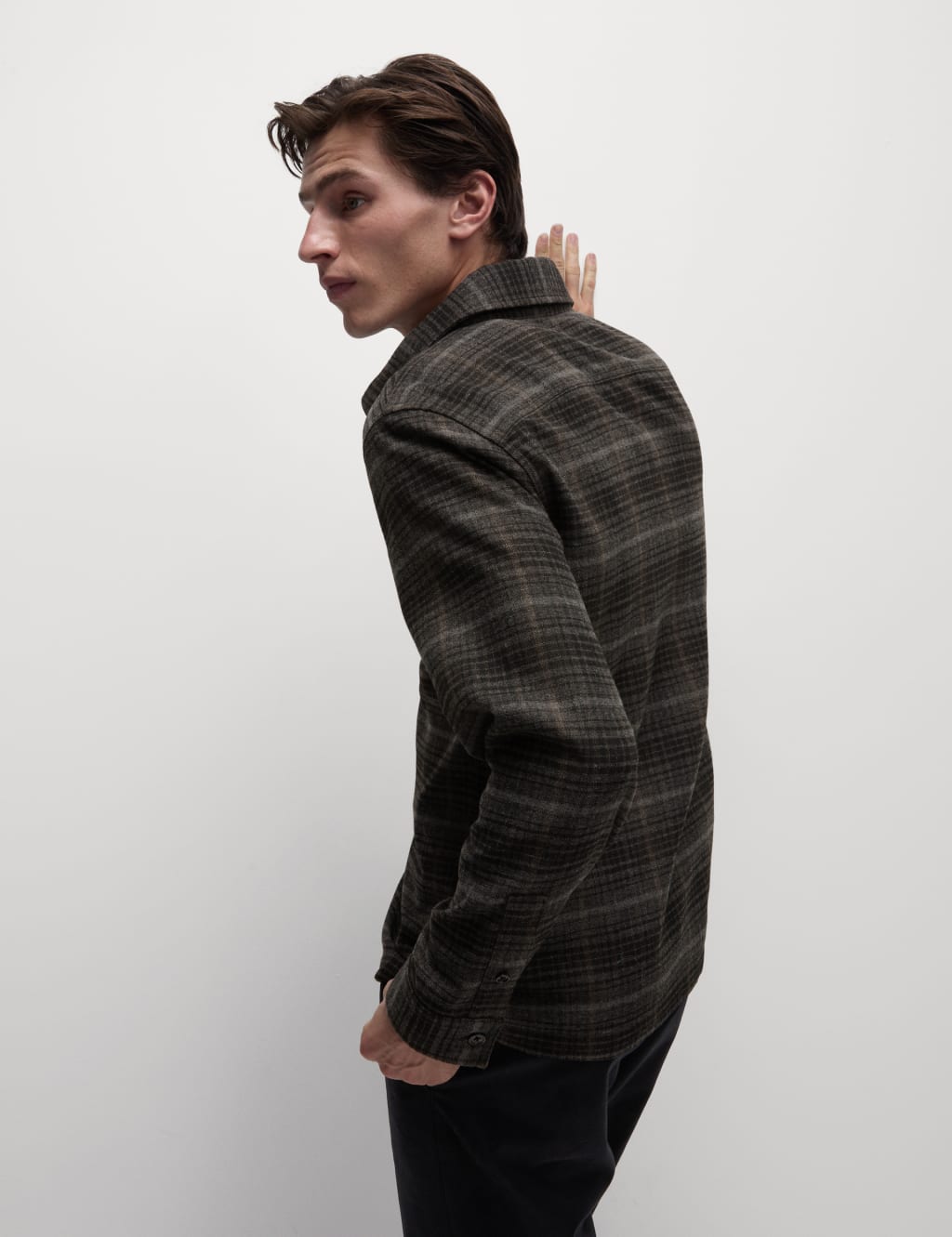 Men's Casual Checked Shirts at M&S