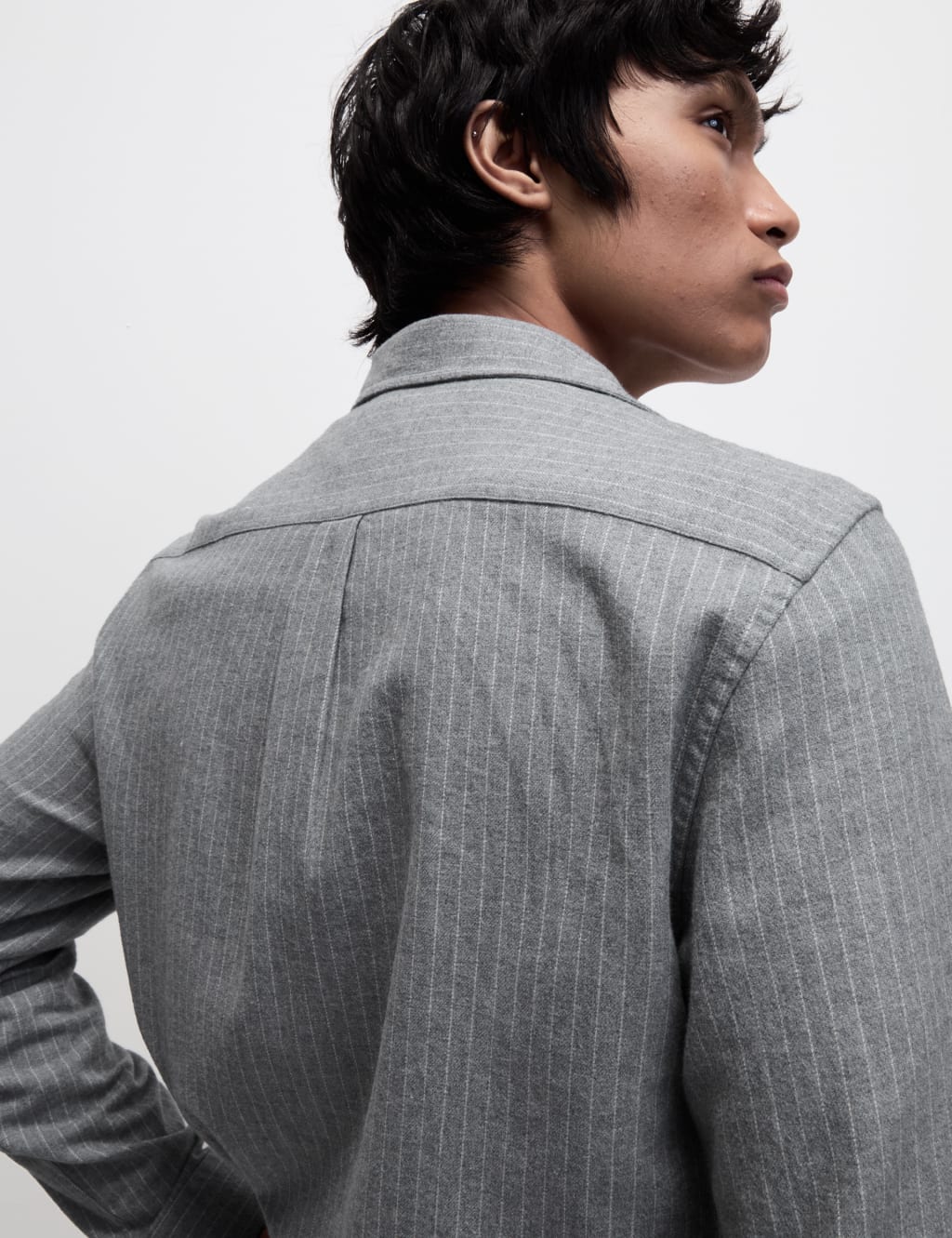 Men's Grey Shirts at M&S