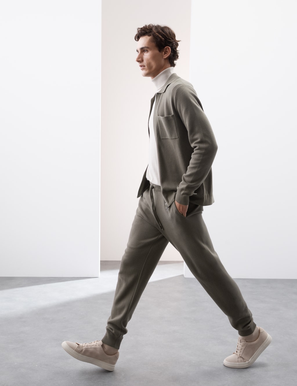 Men’s Regular-Fit Joggers at M&S