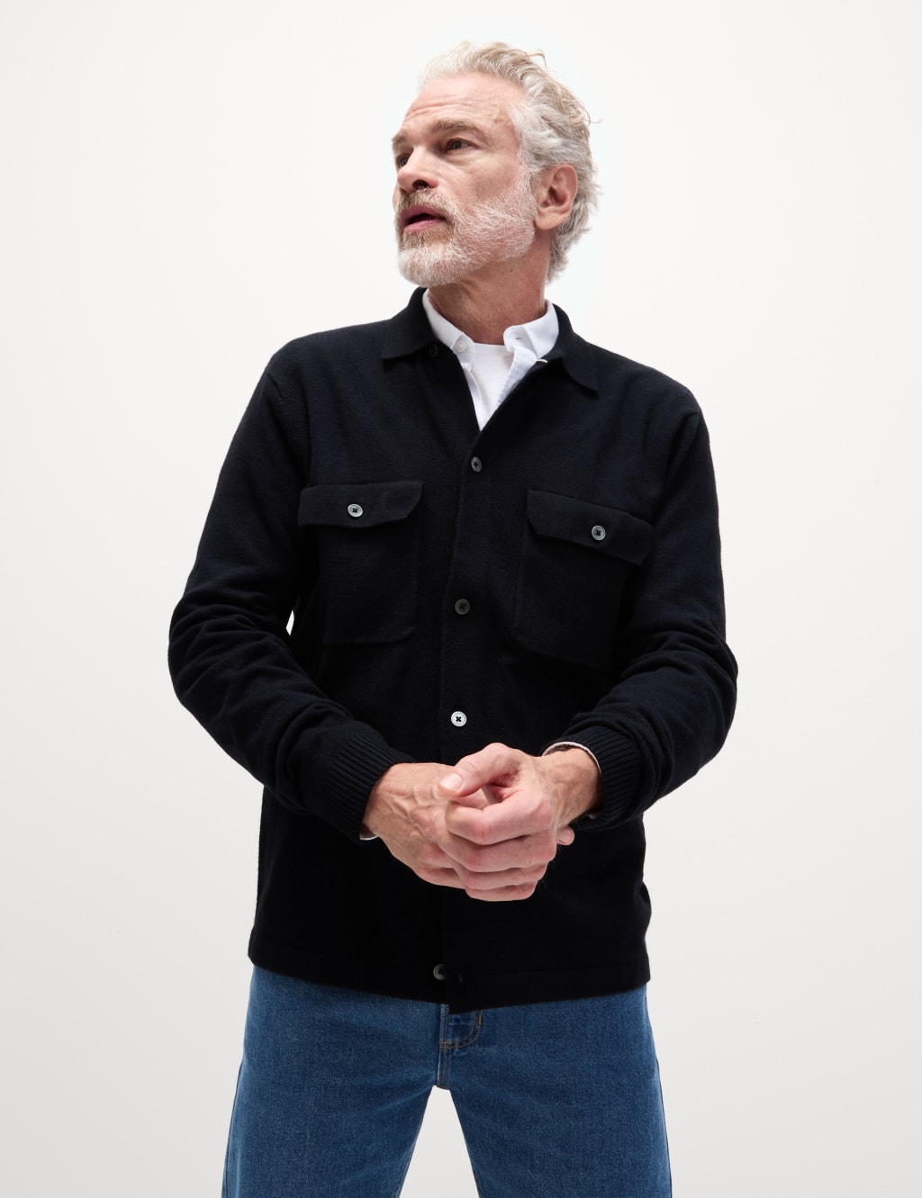 Men’s Collared-Neck Coats & Jackets at M&S