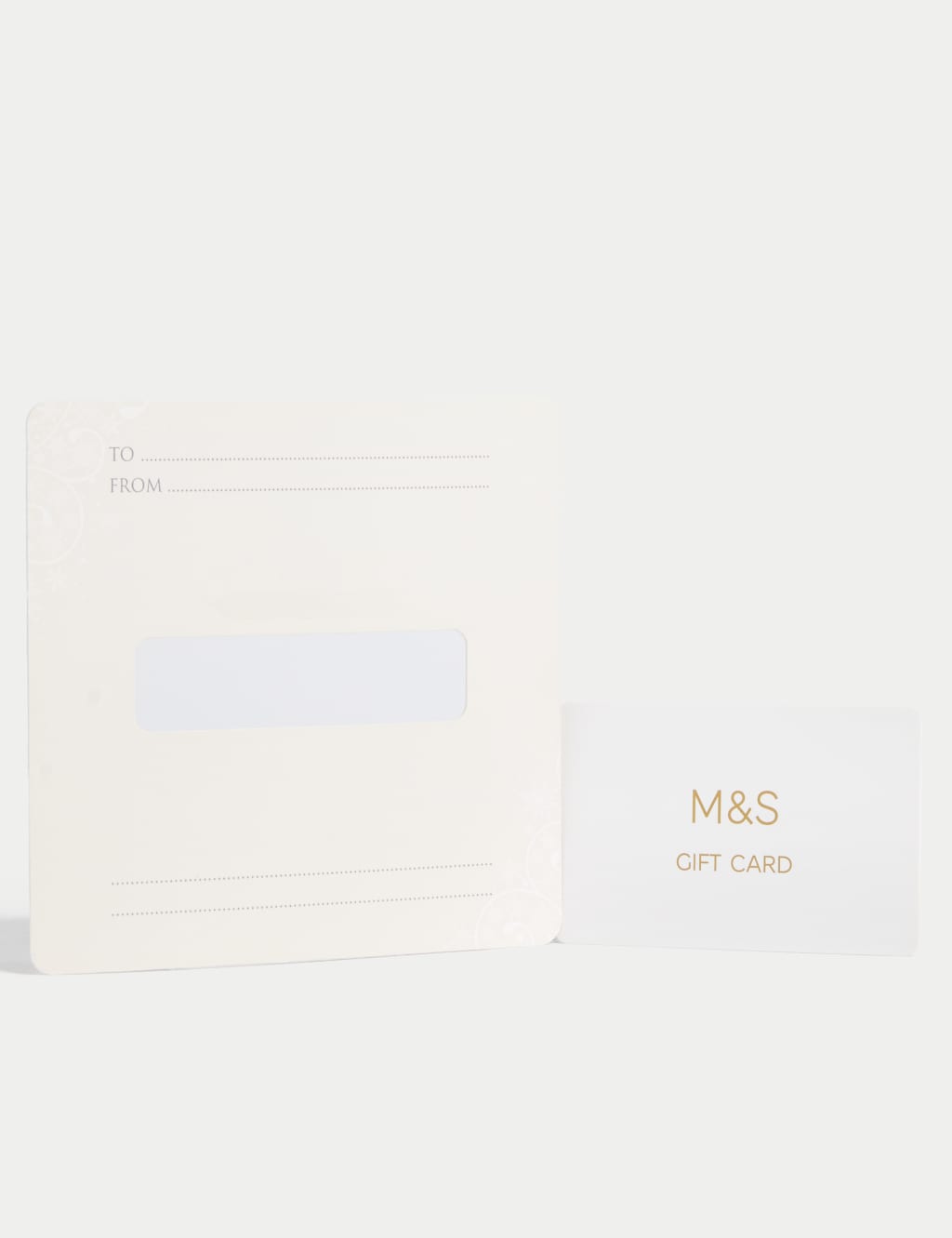 Xmas Gold Tree Gift Card | M&S