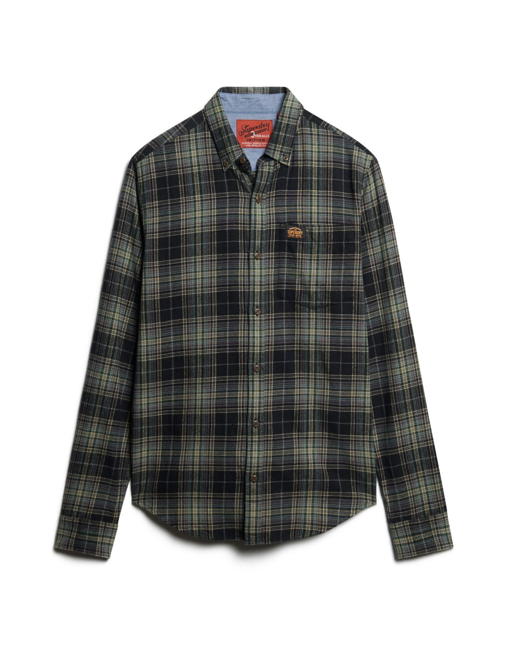 Cotton Check Flannel Shirt | Superdry | M&S