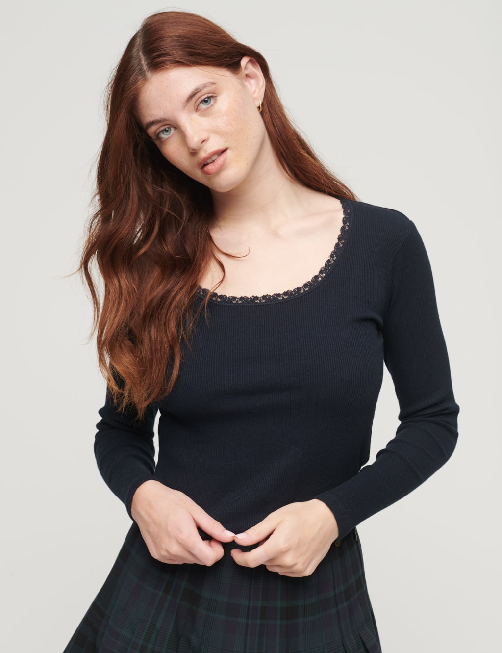 Ribbed Tops for Women at M&S