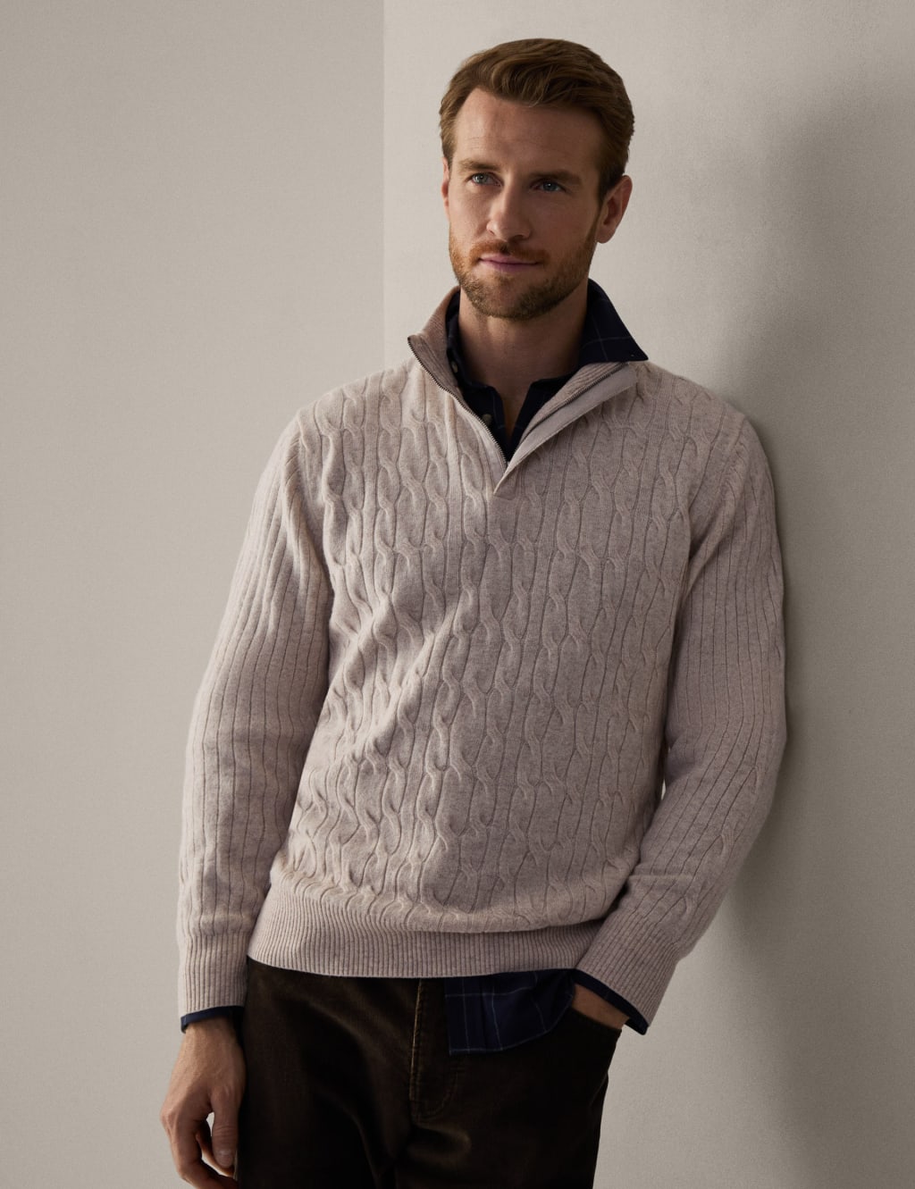 Men’s Wool Jumpers at M&S