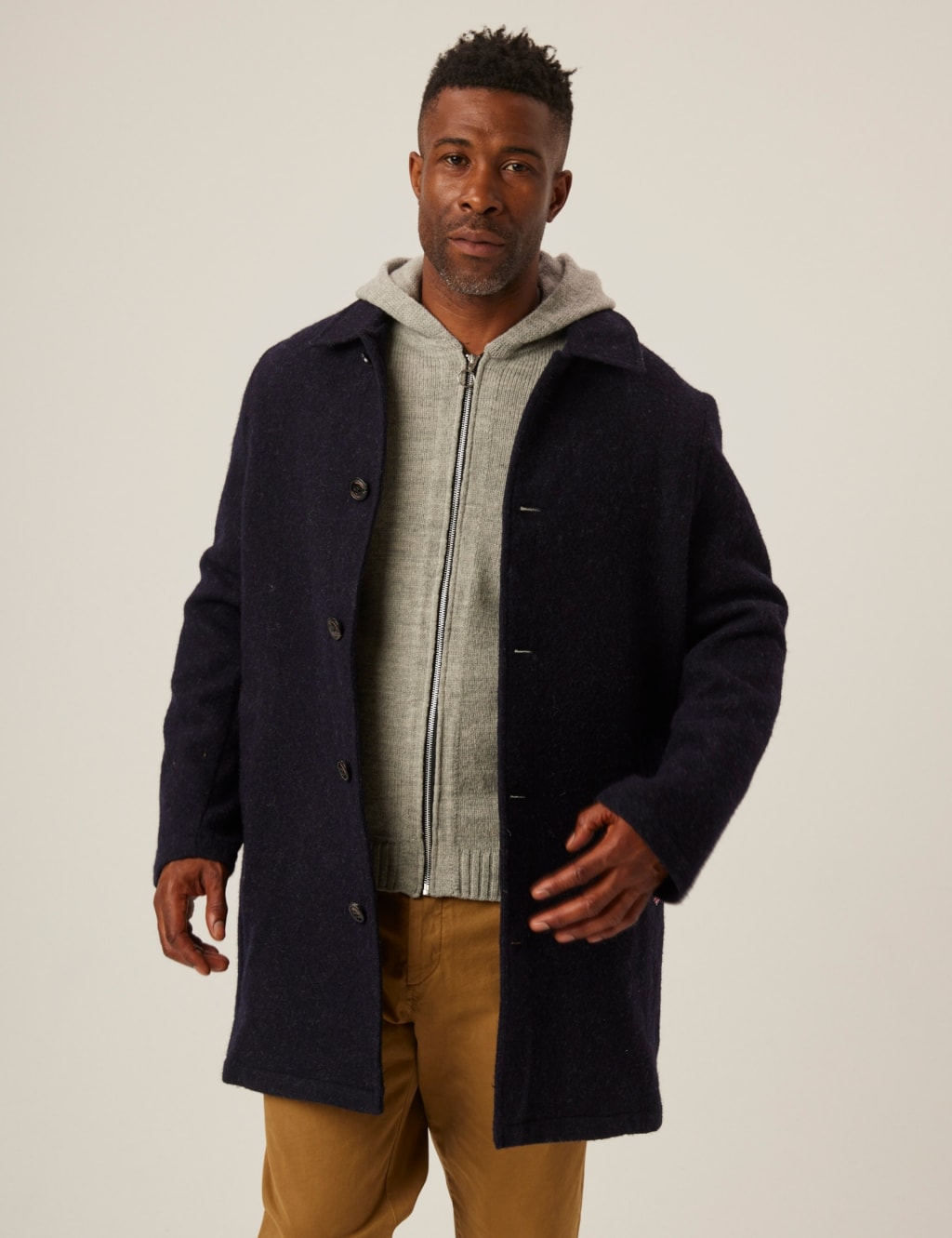 Men’s Wool Coats & Jackets at M&S