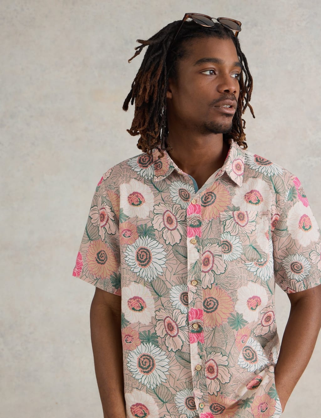 Men's Short-Sleeved Shirts at M&S