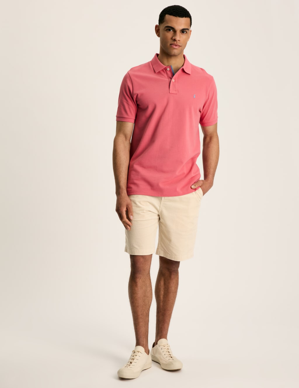 Men’s Pink Polo Shirts at M&S