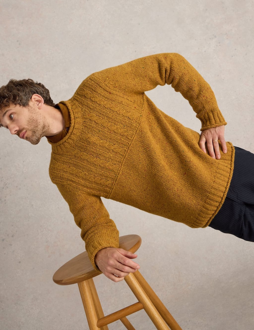 Men’s Wool Jumpers at M&S