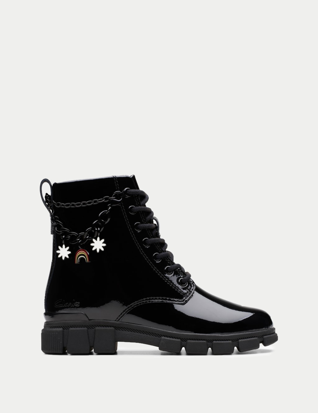 Girls’ Black Boots at M&S