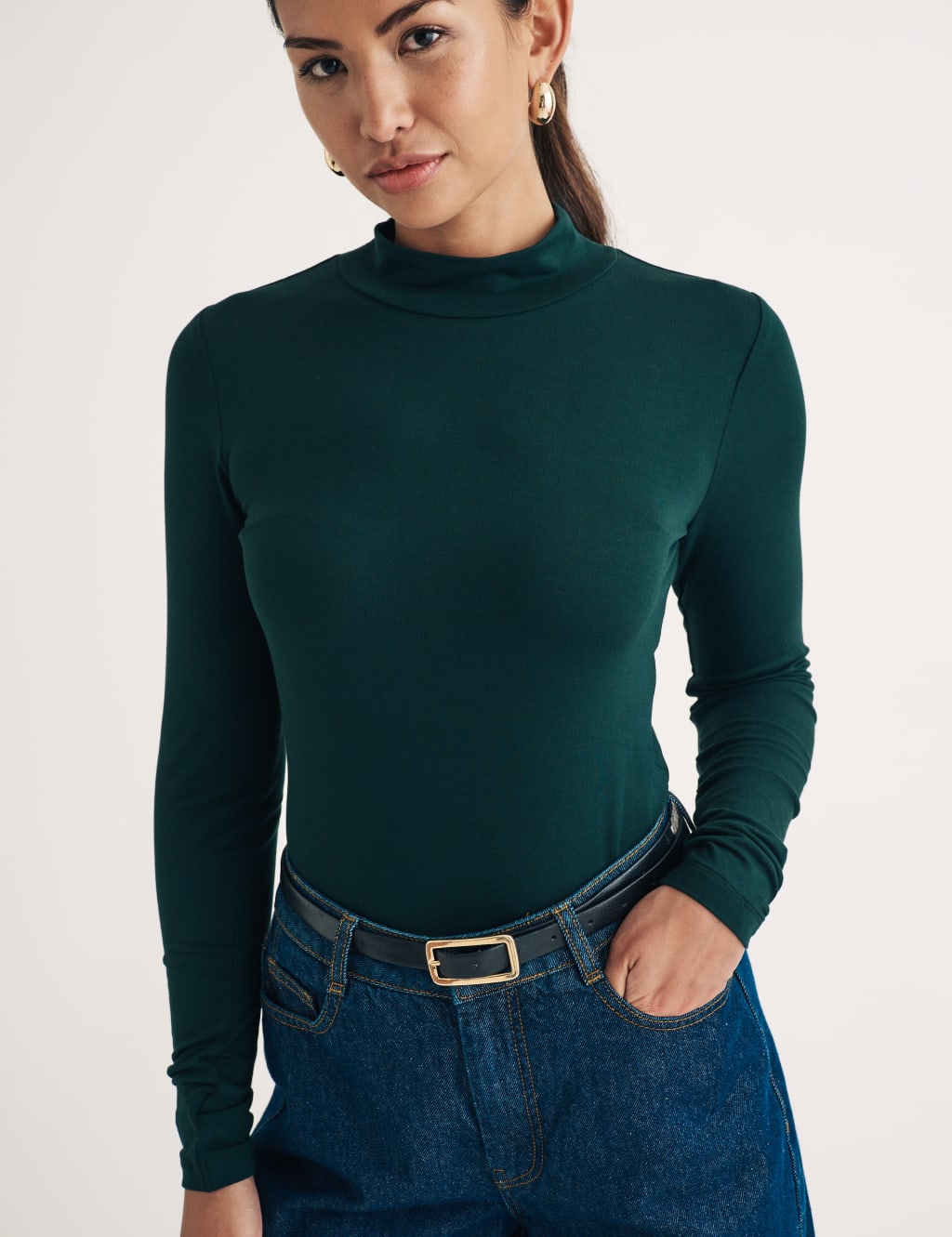 Women’s High-Neck Tops at M&S