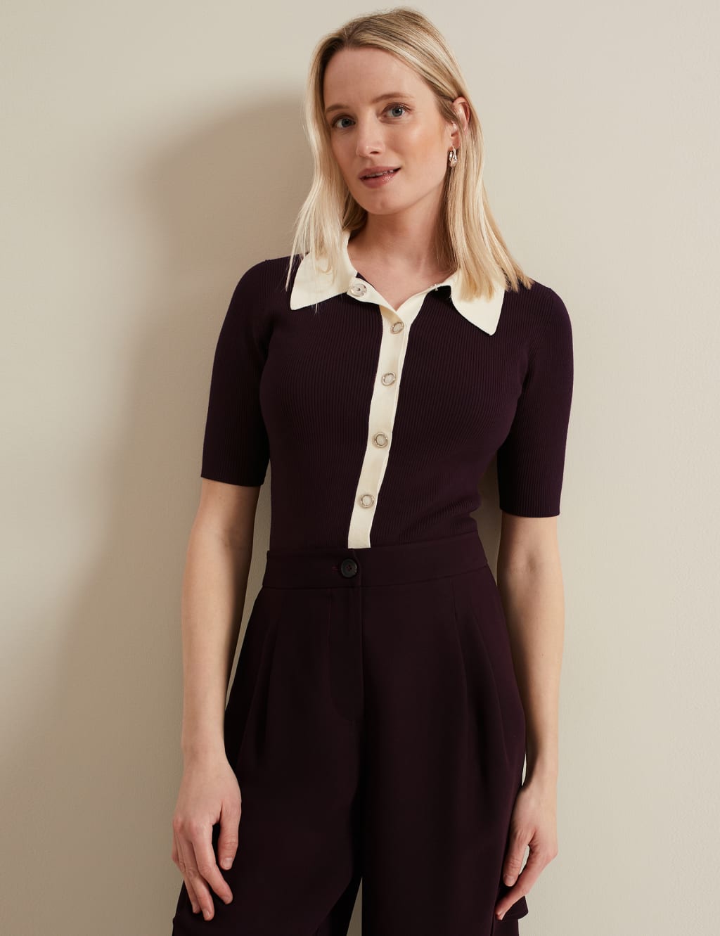 Women’s Collared-Neck Jumpers at M&S