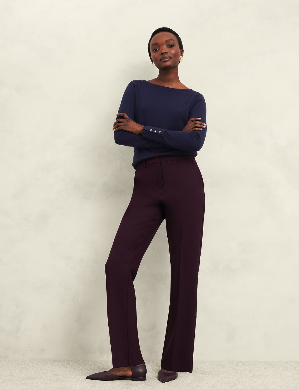 Women's Slash-Neck Jumpers at M&S