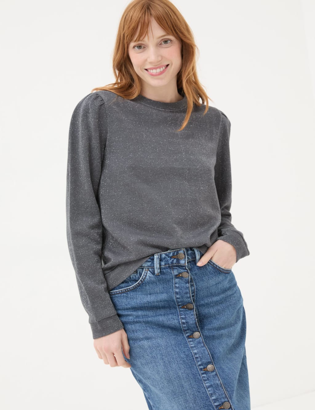 Women’s Long-Sleeved Sweatshirts at M&S