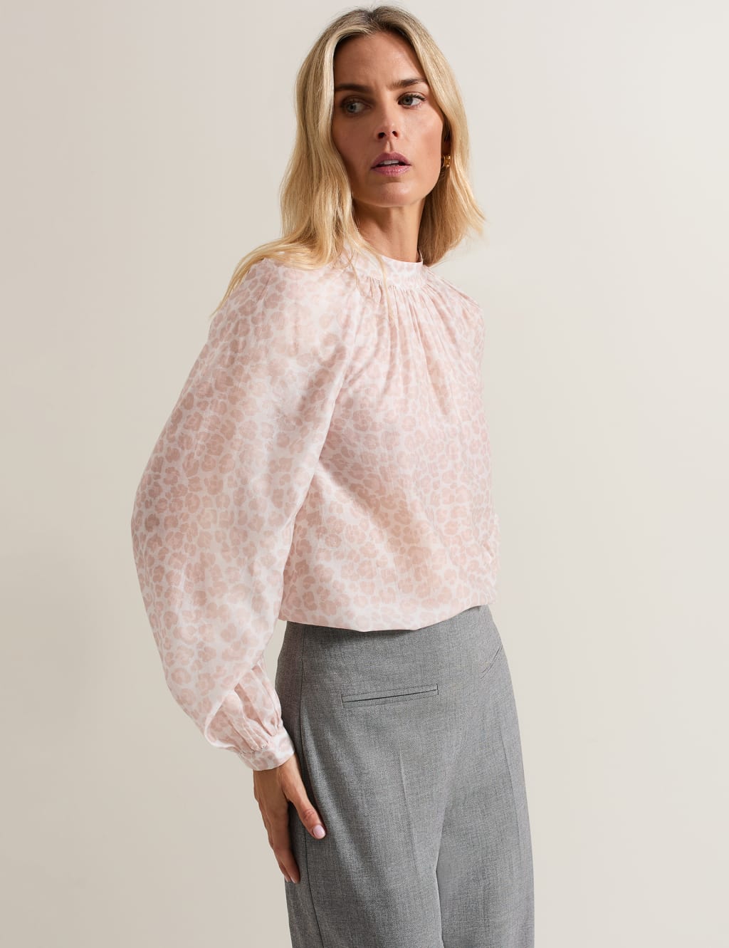 Women’s High-Neck Shirts & Blouses at M&S