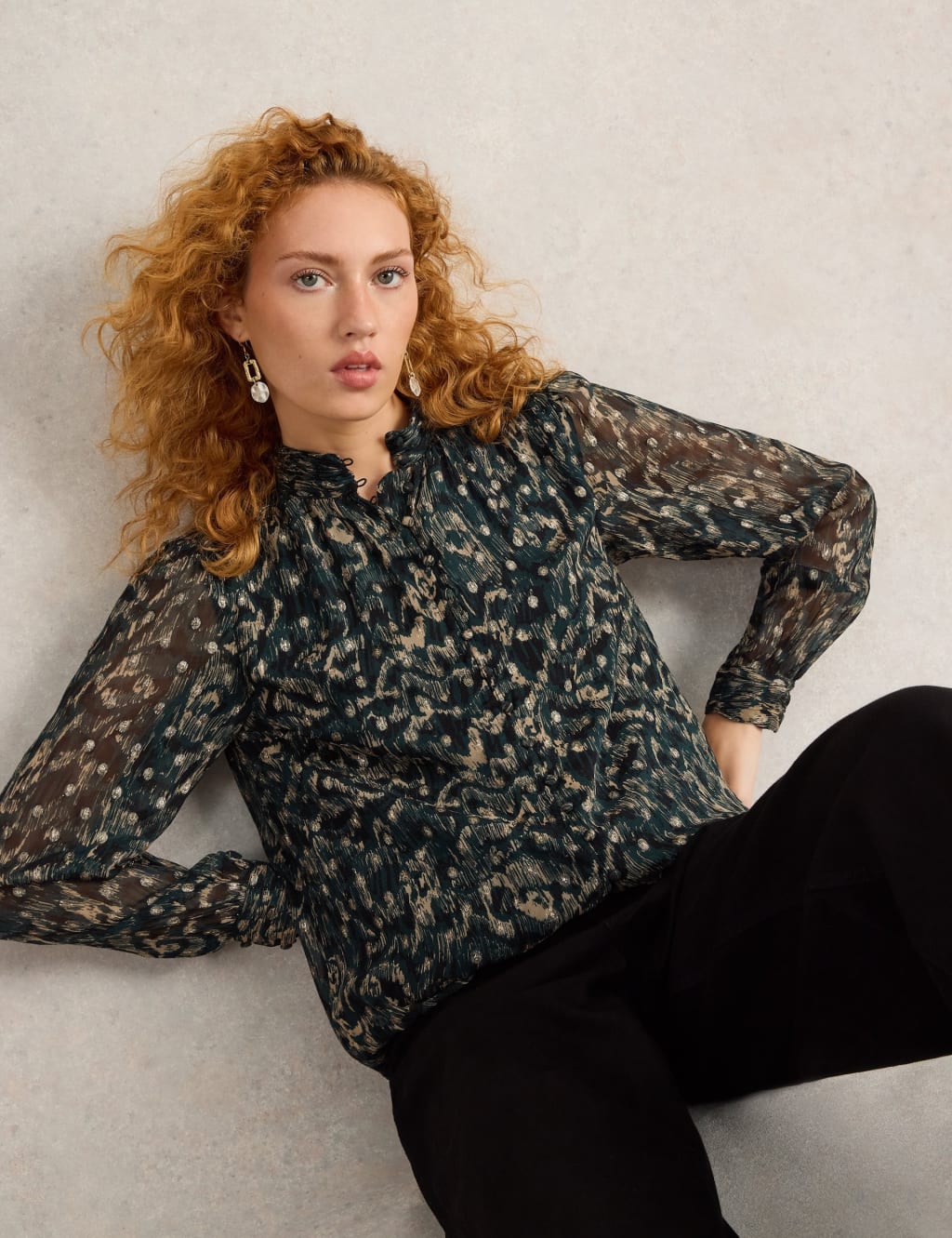 Women’s High-Neck Tops at M&S