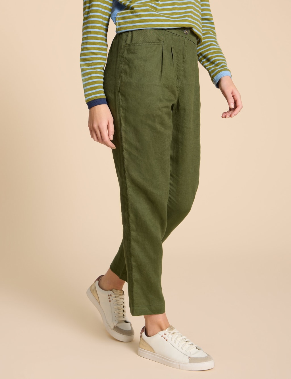 Women’s Linen Trousers at M&S