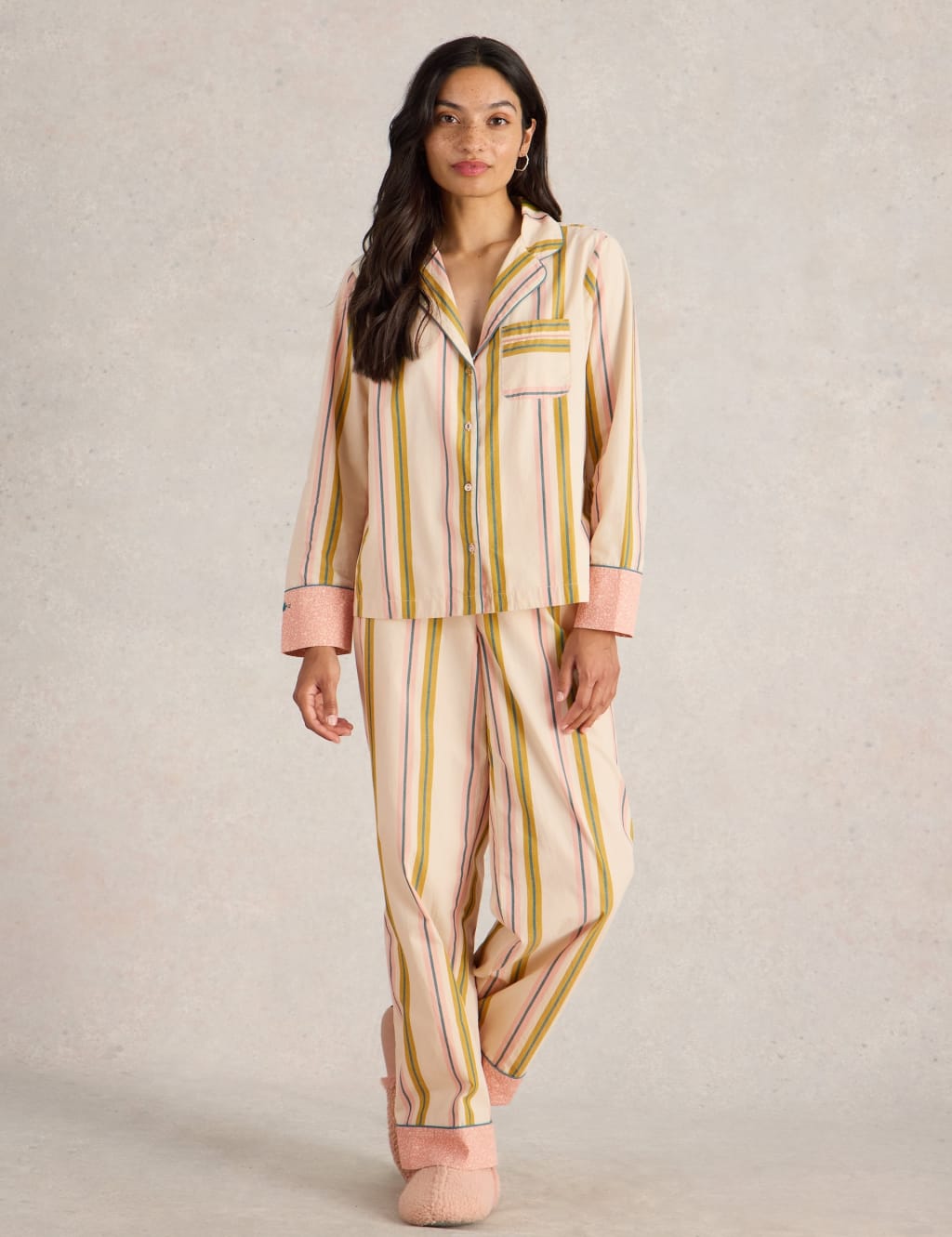 Women’s Striped Pyjamas at M&S