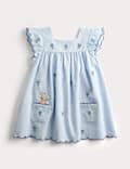Kleid mit hohem Baumwollanteil und Peter Rabbit™-Motiv (0–3 J.) | BLUE ...