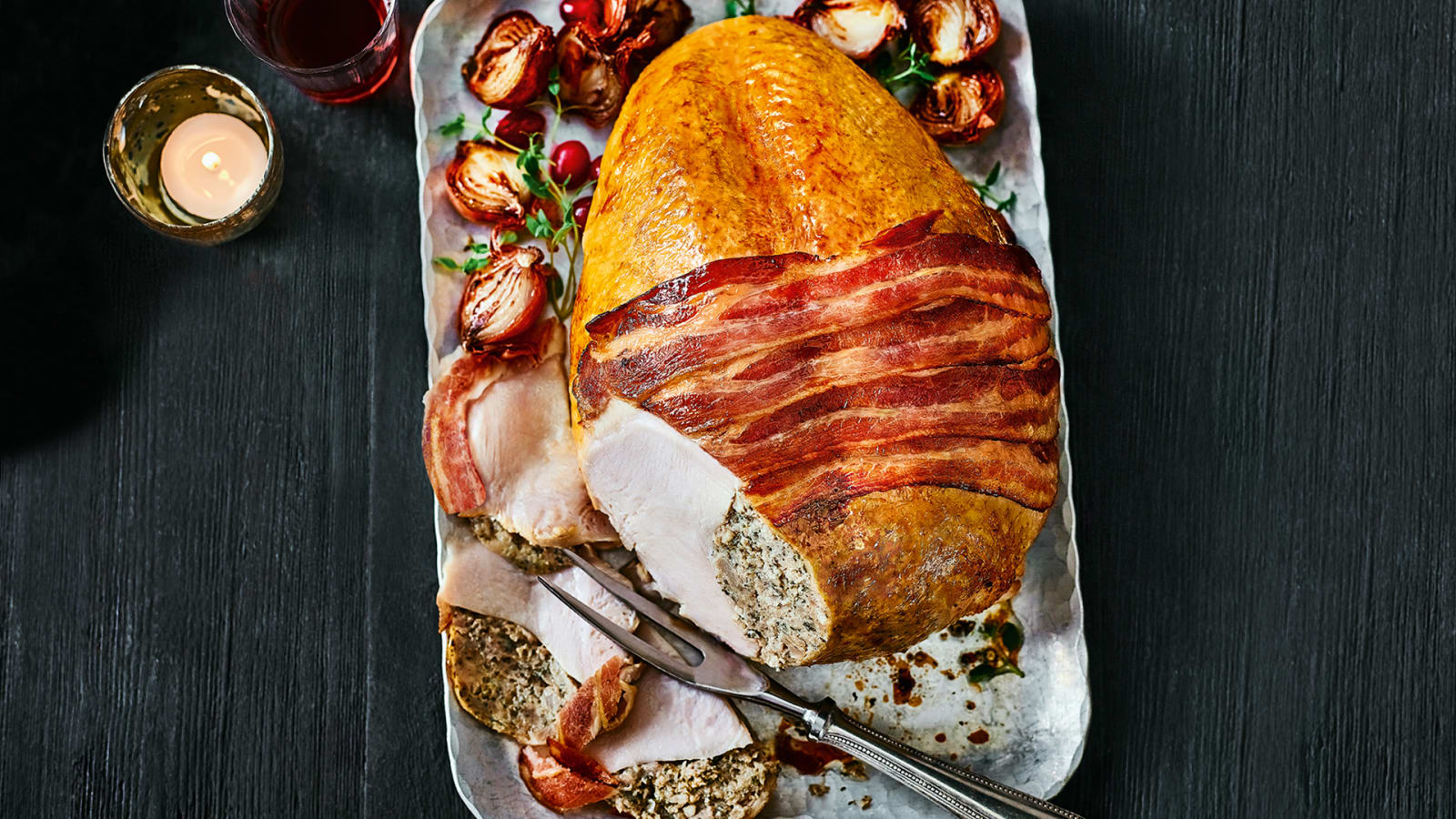 Oakham™ Stuffed Turkey Crown on the Bone (Serves 6-11) | Christmas Food ...