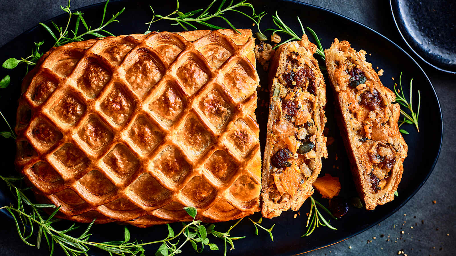 Collection Butternut Squash, Brie & Caramelised Onion Wellington ...