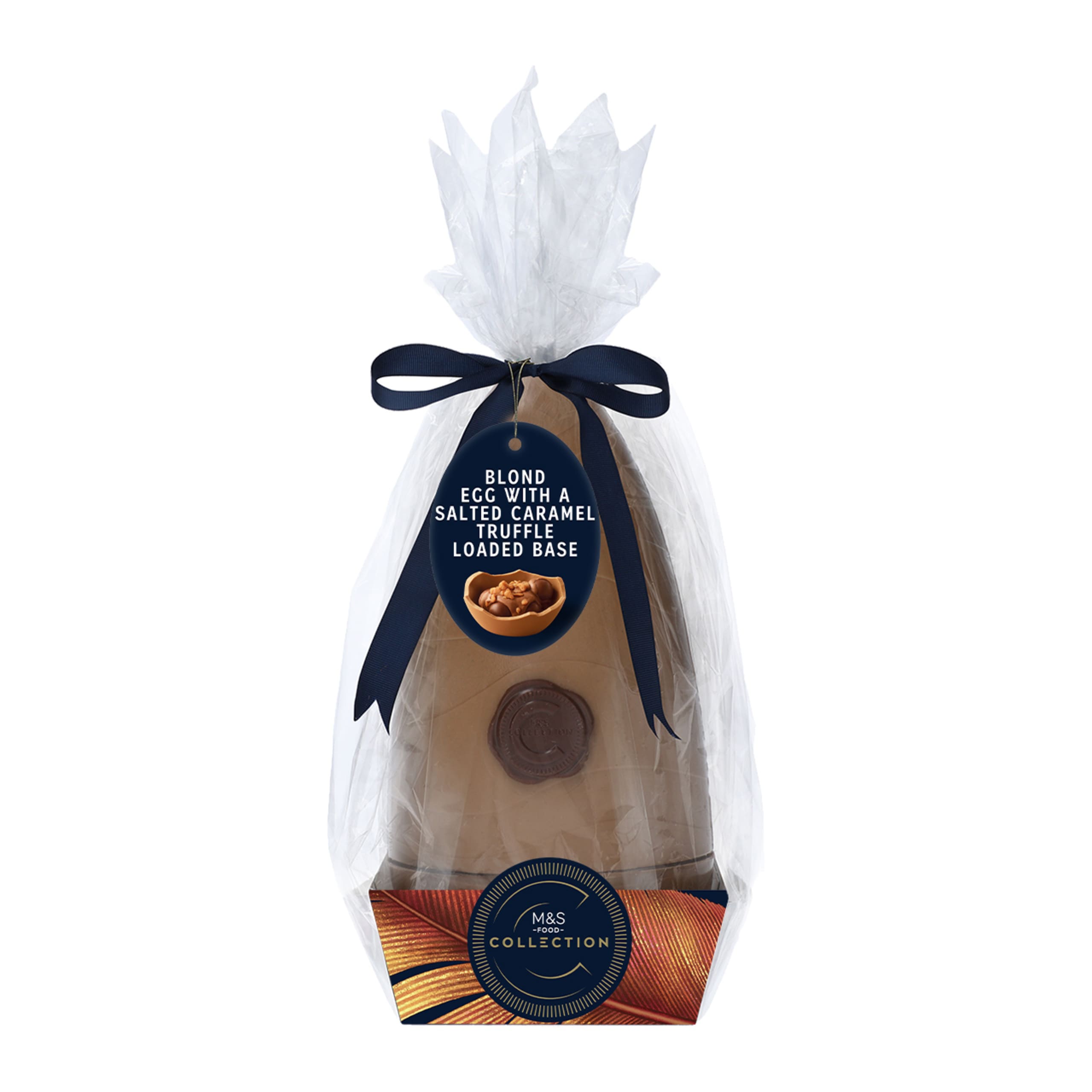 Collection Blond Egg with a Salted Caramel Truffle Loaded Base | M&S
