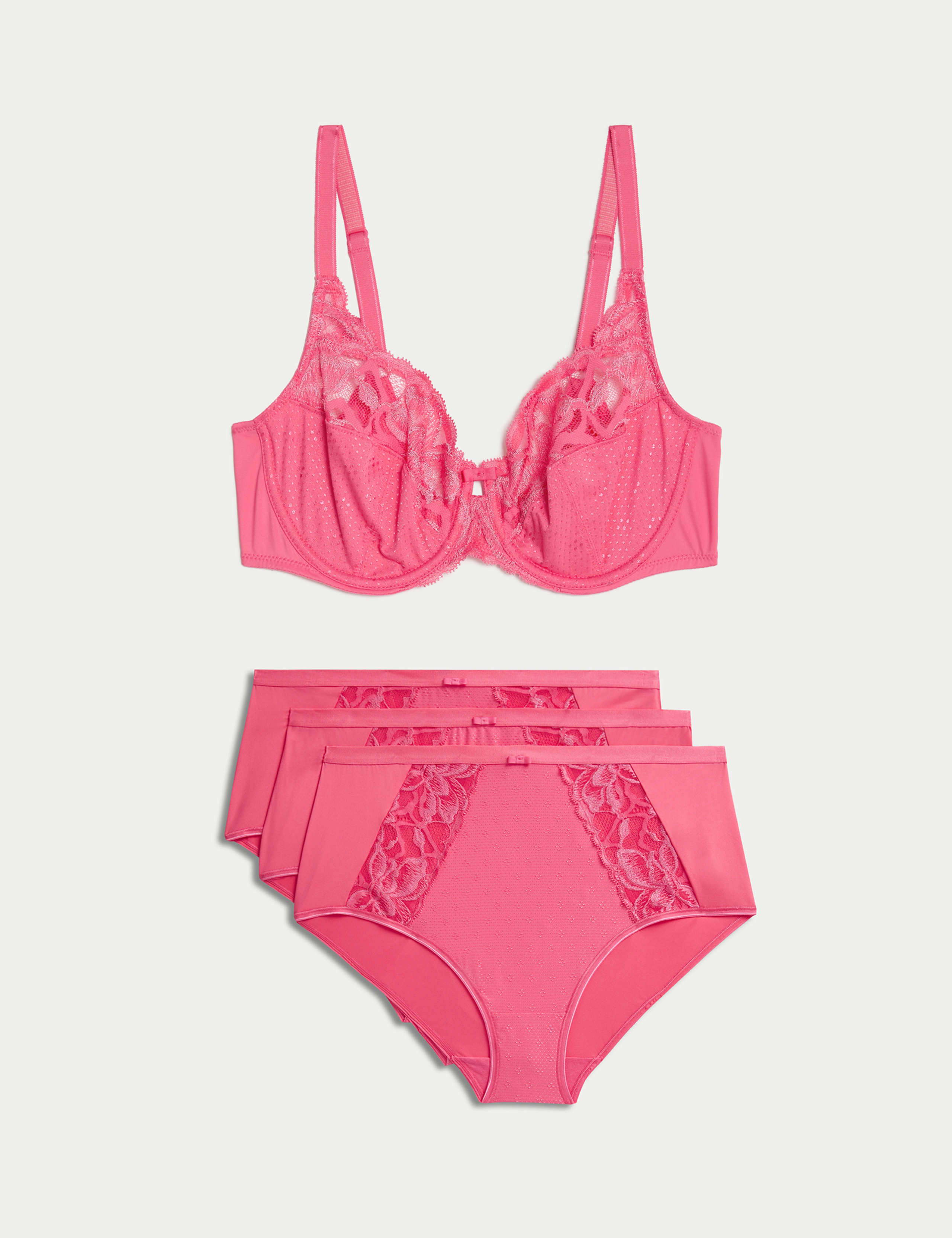 Wildblooms Wired Full Cup Bra Set A-E | M&S
